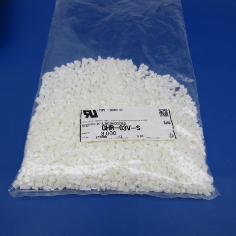 JST GHR-03V-S per Lot CONN GH HOUSING 3POS 1.25MM 3 contacts 1 row for ...